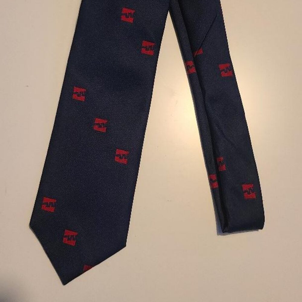 Western Airlines Wal 1960's Pilot Uniform Necktie - Gem